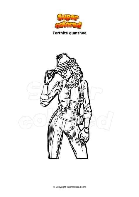Disegno Da Colorare Fortnite Guff Supercolored