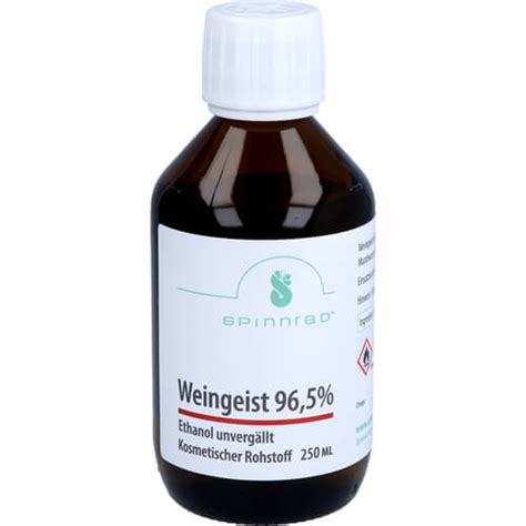 Weingeist 96 5 Ethanol unvergällt Shop der Apotheke am Theater