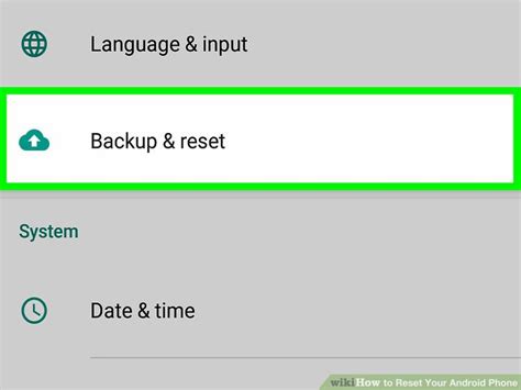 How To Reset Your Android Phone 12 Steps With Pictures