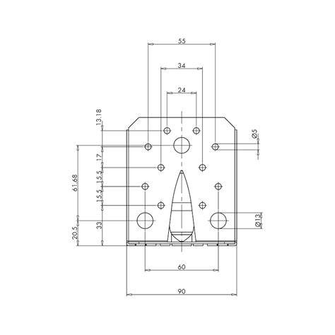 Winkelverbinder Typ A mit Steg 1 5 mm BB online kaufen WÜRTH