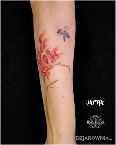 Tatua Pszcz Ka Tatua Autor Studio Haza Tattoo Dziarownia Pl