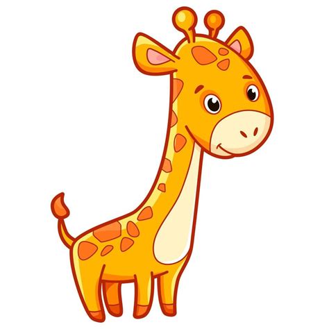 Cute Giraffe Cartoon 8724183 Vector Art At Vecteezy