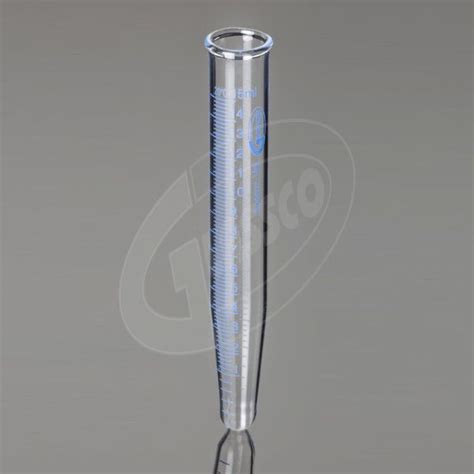 Tubos centrífuga 15 ml fondo cónico en vidrio Glassco OneLab