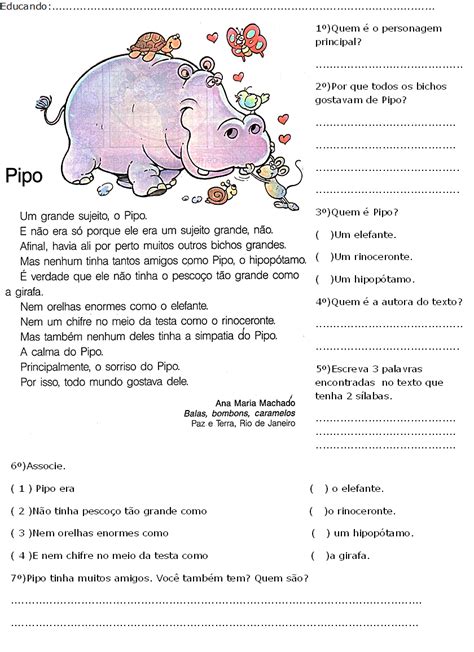 Atividade 2 Ano Interpretação De Texto SOLOLEARN