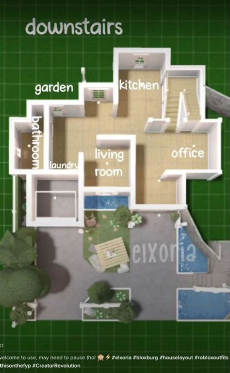 Bloxburg House Layout In 2022 Small House Layout House Floor Design Tiny House Layout Diy