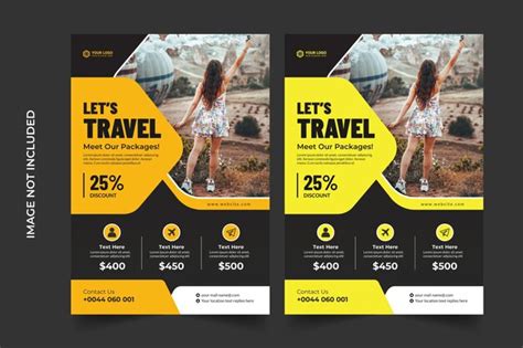 Design de folheto comercial e modelo de página de capa do folheto para