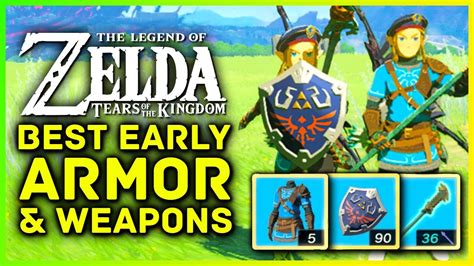 Zelda Tears Of The Kingdom Best Early Armor How To Get Champions