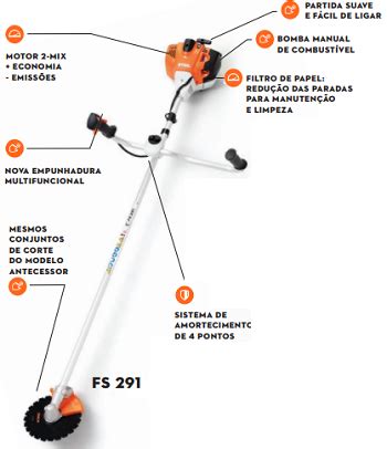 Ro Adeira A Gasolina Cc Stihl Fs
