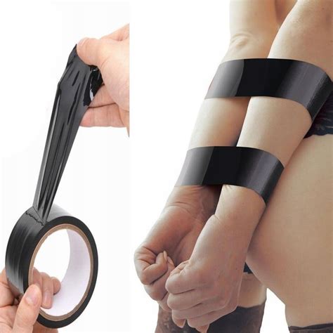 Taśma BDSM Sex Kajdanki Gadżety Erotyczne Bezklejowa Do Krępowania