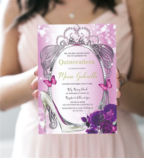 Invitacion De Quinceanera