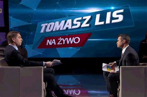 570 tys mniej widzów Tomasz Lis na żywo Press pl najnowsze