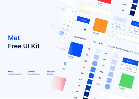 Freebie Figma Met Ui Kit Demo Template Ui Free