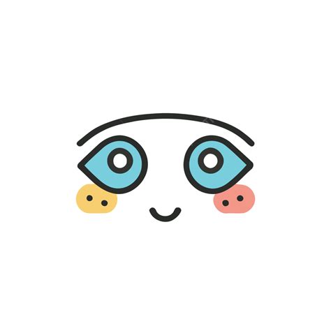 小さな耳を持つ目の漫画のアイコンが表示されます ベクターイラスト画像とpngフリー素材透過の無料ダウンロード pngtree