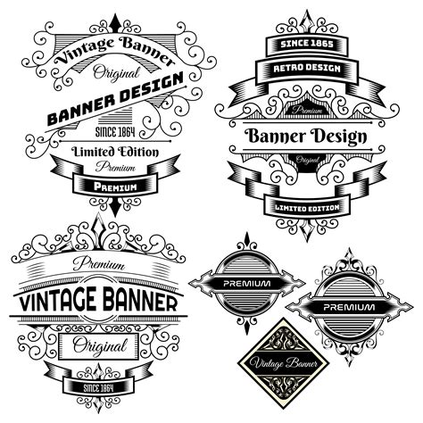 Vintage Label Template Printable Label Templates