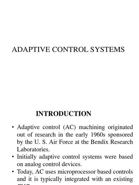 adaptive control pdf numerical control subroutine