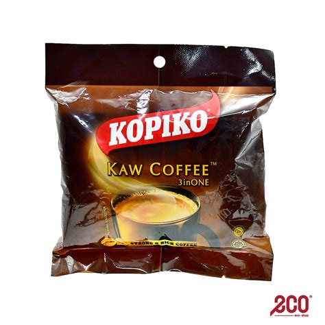 Kopiko 3 IN 1 Kaw Instant Coffee 20g Pack 6pcs Pack 1235 3240