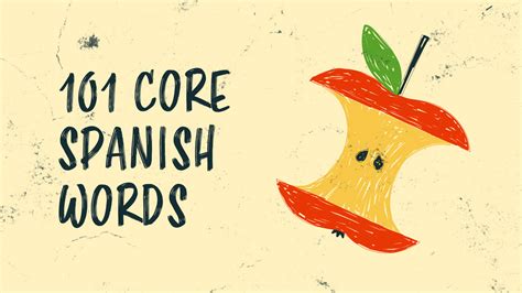 The Most Common Spanish Words For Everyday Use Audit Student