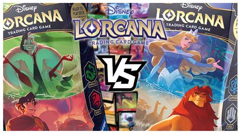 Disney Lorcana Locals Emerald Ruby Vs Sapphire Steel Starter Deck
