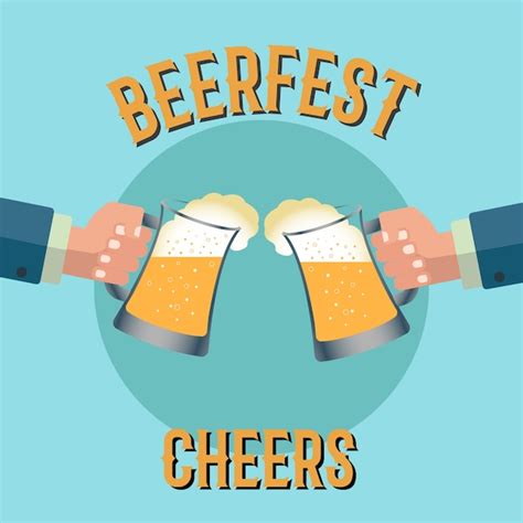 Dois homens de negócios brindando copos de cerveja Vetor Premium