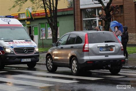KROSNO Potrącenie na przejściu dla pieszych
