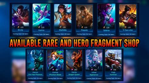 FRAGMENTS SHOP UPDATE FOR APRIL 14 2021 STARLIGHT SKINS AND HEROES