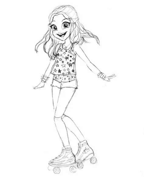 Dibujos De Colorear Para Imprimir De Soy Luna