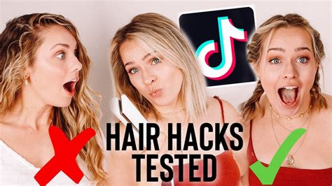 Hairstylist Tests Viral Tiktok Hair Hacks Kayley Melissa Youtube