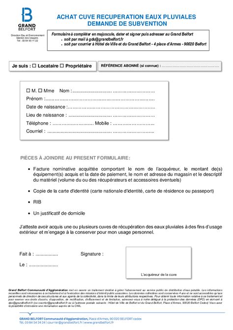 Noticias Aide à l achat d un récupérateur d eau de pluie Noticias
