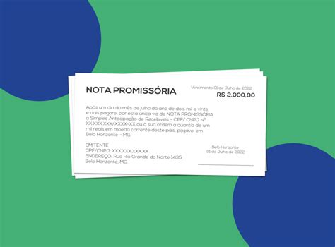Nota promissória o que é e como funciona Simples Antecipação de