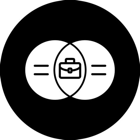 Venn Diagram Vector Icon 20365587 Vector Art At Vecteezy