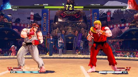 Street Fighter V Arcade Edition Ryu Vs Ken Arcade Mode Ending