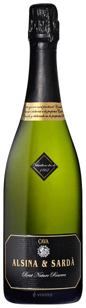 Alsina Sarda Cava Brut Nature Reserva Vivino 日本