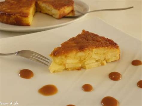 Moelleux aux pommes et caramel beurre salé recette Moelleux aux