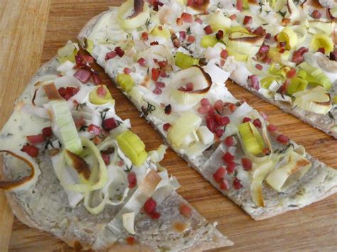 Lauch Flammkuchen Rezept Mit Bild Kochbar De