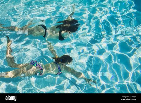 Only Naked College Girls Swimming Underwater