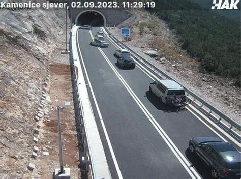 Foto Strašna nesreća u tunelu kod Pelješkog mosta