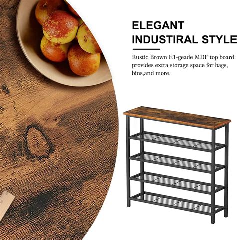 Buy Homefort Large Tier Metal Shoe Rack All Metal Shoe Tower
