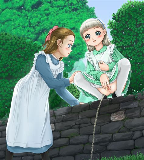 ロリたくし上げおしっこ二次ロリ少女がスカートたくし上げてお憔悴を放出している着衣ロリおしっこ放尿たくし上げ二次エロ画像 二次ろぐぴんく