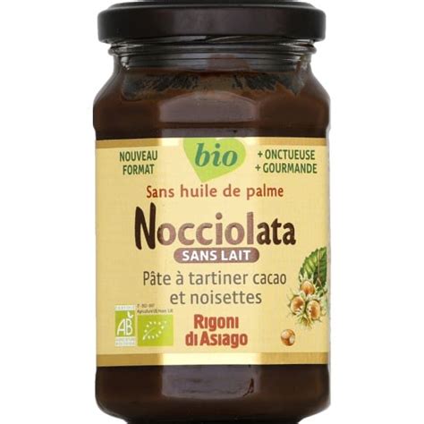 Rigoni Nocciolata Sans Lait P Te Tartiner Bio G Monoprix Fr
