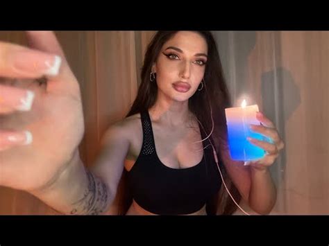 ASMR Plucking Your Negative Energy Mouth Sounds