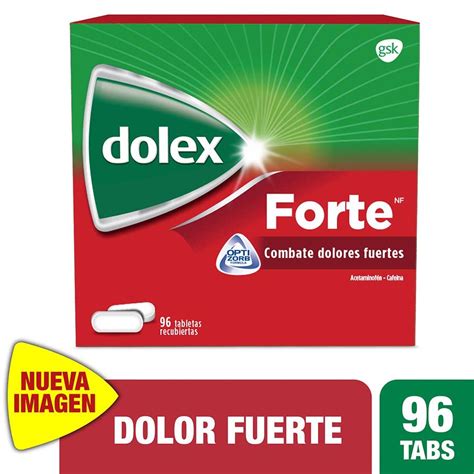 Droguería La Economía dolex forte nf optizorb caja x 96 tabletas