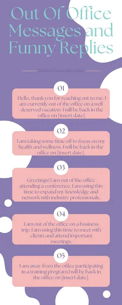 80 Out Of Office Messages And Funny Replies
