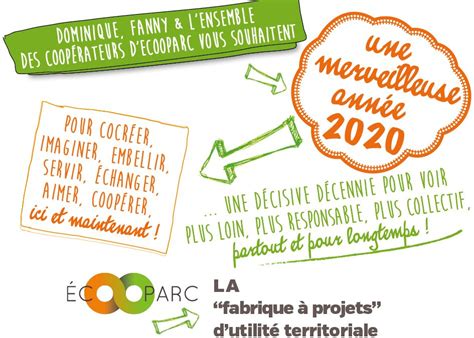 VOEUX 2020 Ecooparc Dominique Rivière