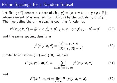 nt number theory level spacing statistics for primes mathoverflow