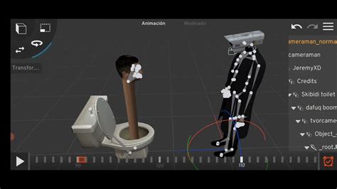 Cómo crear una animación De skibidi toilet HibridoALT YouTube