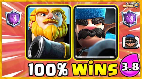 Best Royal Giant Deck With Hunter In Clash Royale Youtube