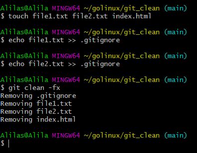 Remove Untracked Files With Git Clean Practical Examples Golinuxcloud