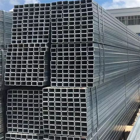 Galvanized Square Tube Metal Tubular Iron Tubing Q235 Structure Pipe