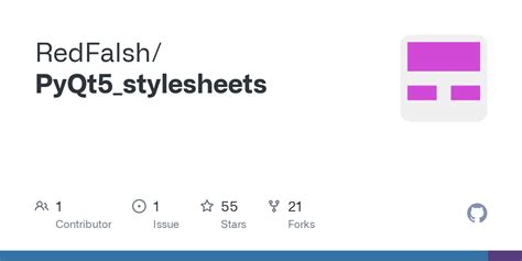 Github Redfalsh Pyqt Stylesheets