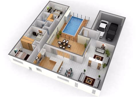 Plano De Casa En 3D